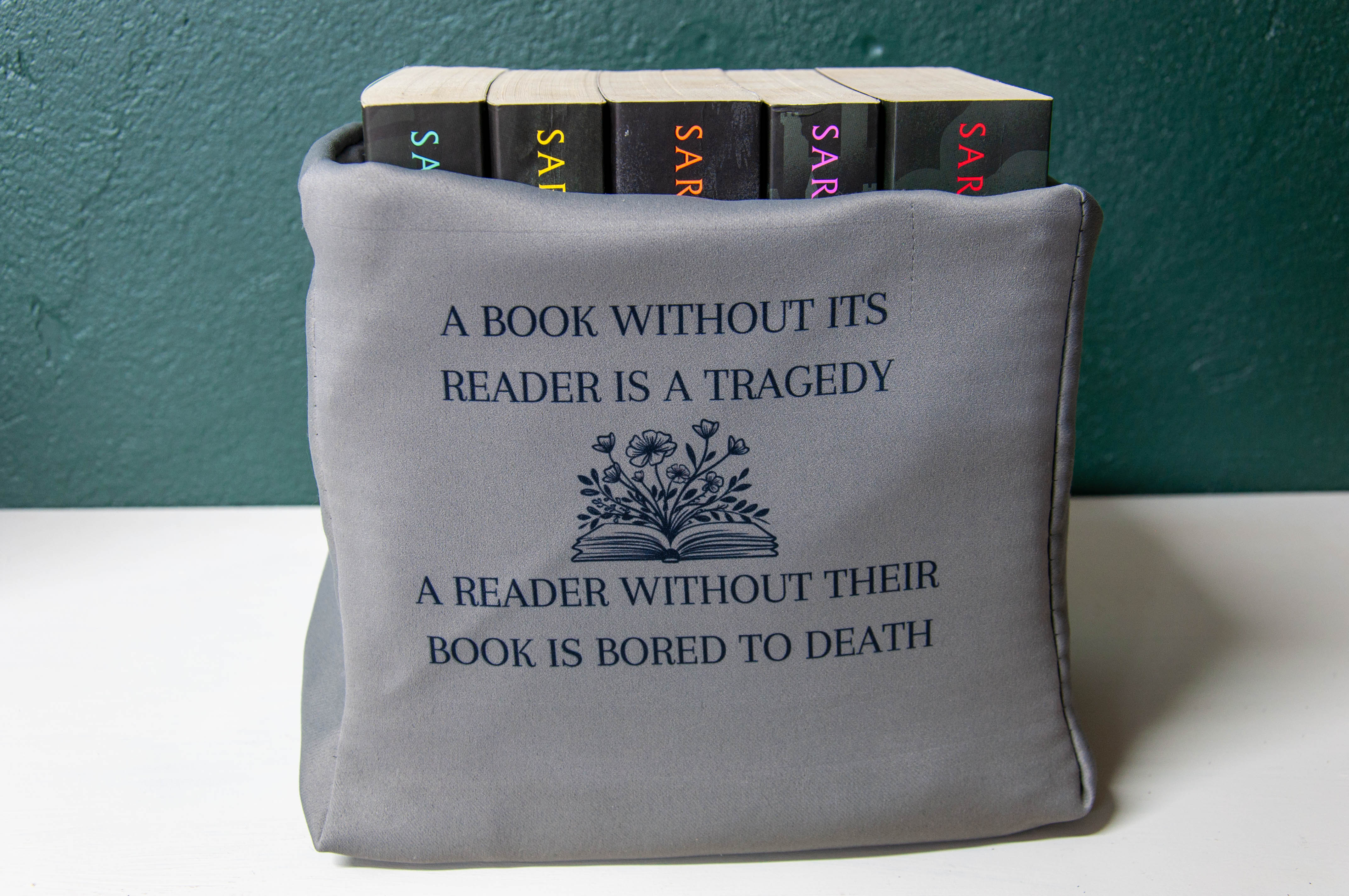 A Book Without Its Reader Is A Tragedy - Book Basket – The Book Nook